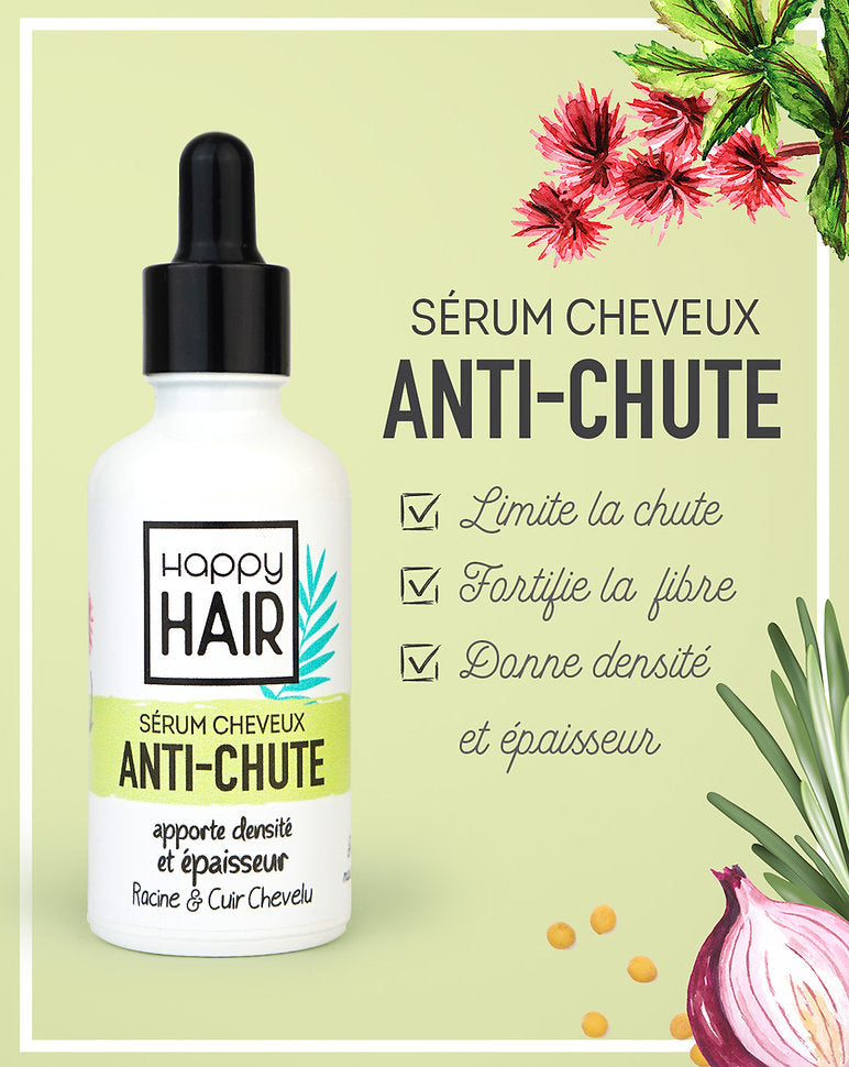 Sérum ANTI-CHUTE pour Stopper la Chute et Fortifier les Cheveux | Urba ...